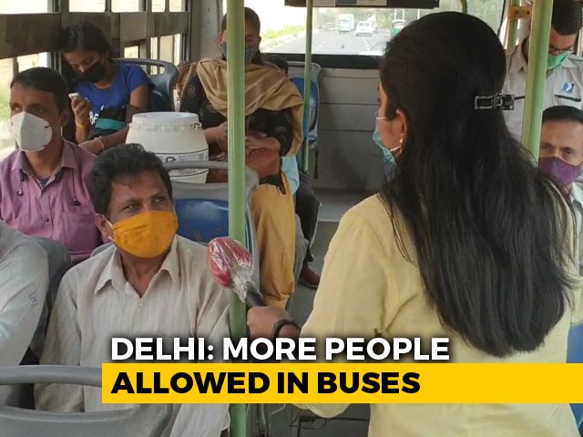 Delhi Allows Buses To Run At Full Capacity, 20 Passenger Limit Lifted