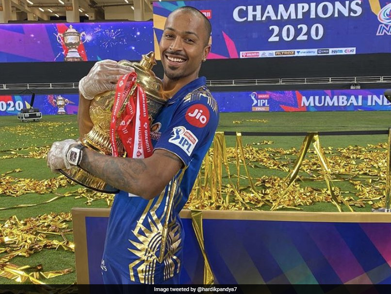 Indian Premier League Final: Hardik Pandya Dedicates Mumbai Indians ...