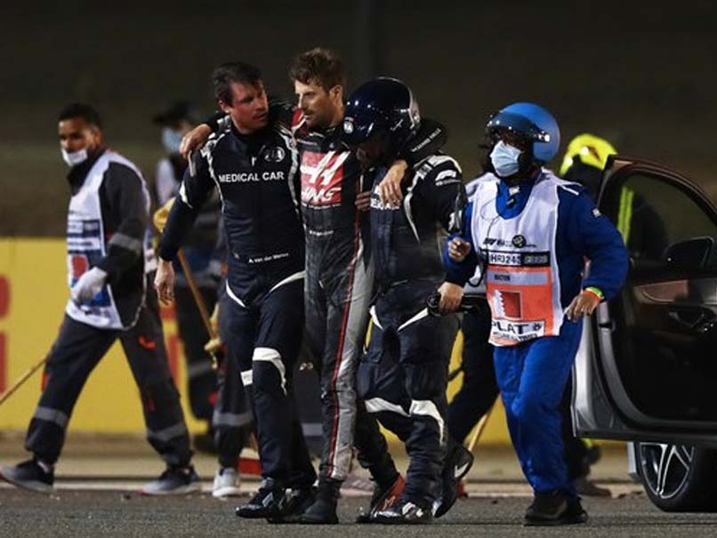 Bahrain GP: F1 Safety Systems Praised As Romain Grosjean Survives ...