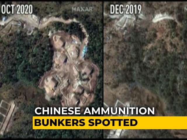New Chinese Ammunition Bunkers Seen 7 Km From 2017 Doklam Face-Off Site