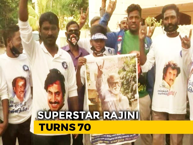 Rajinikanth Turns 70 Ahead Of Party Launch