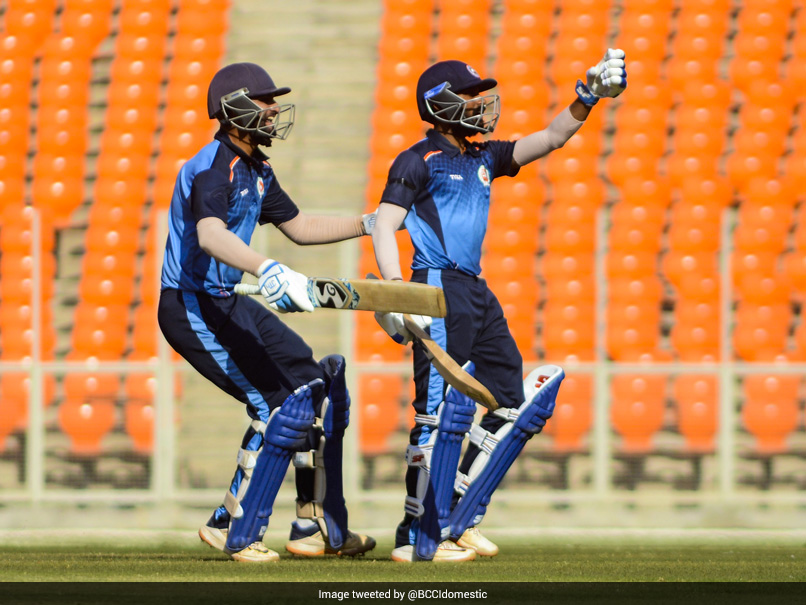 Syed Mushtaq Ali Trophy: Vishnu Solanki's 6 Off Final Ball Fires Baroda ...