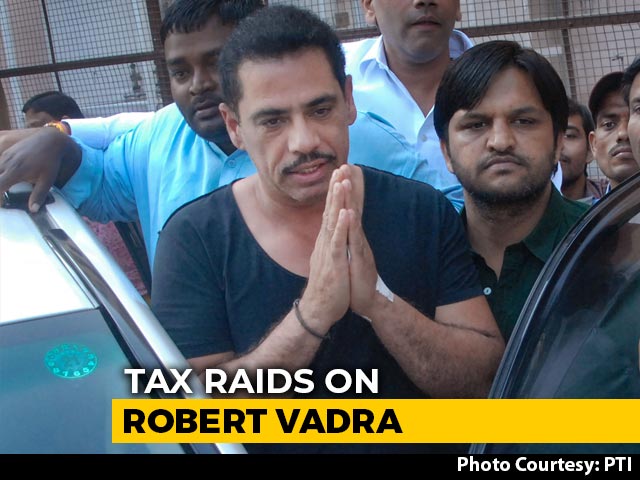 Income Tax Officials Record Robert Vadra Statement In UK Properties Case