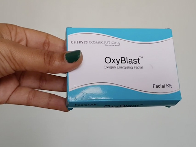 Skincare Review: Cheryl's Cosmeceuticals OxyBlast Facial Kit