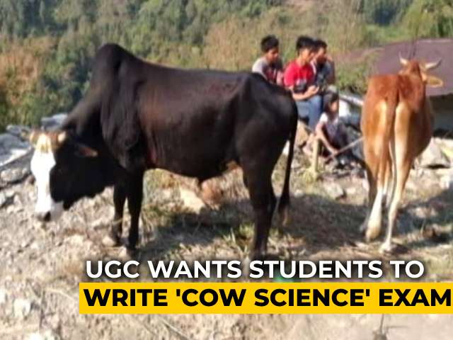 Encourage Students To Take Online Exam On "Cow Science": UGC To ...