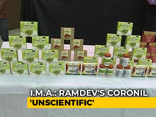 "How Ethical Is It?" Top Doctor Body On Health Minister At Coronil Launch