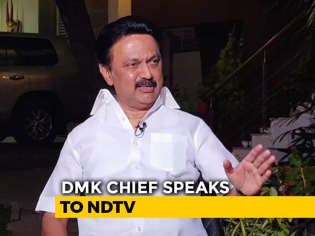 "Does PM Support Corruption By Holding Tainted Hands?" DMK's MK Stalin