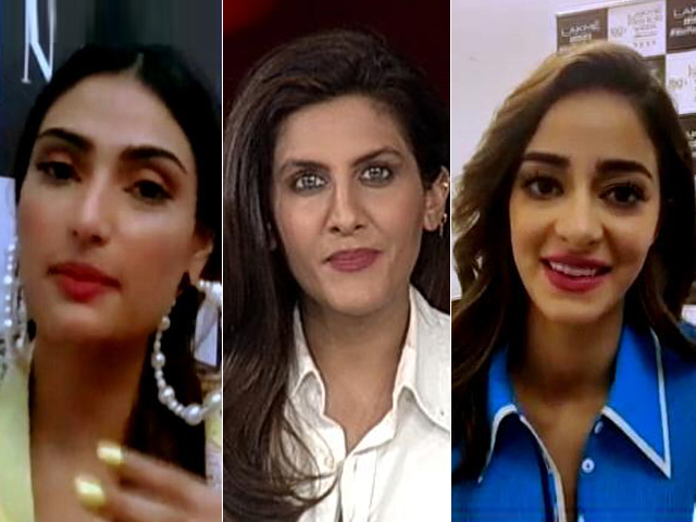 On Weekending: Actors Ananya Panday, Athiya Shetty Talk About FDCI ...
