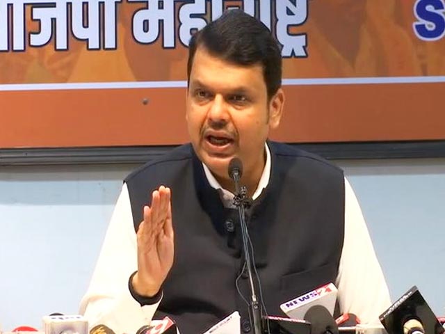 "Shiv Sena Was Never Our Enemy": Devendra Fadnavis On Renewal Of Ties