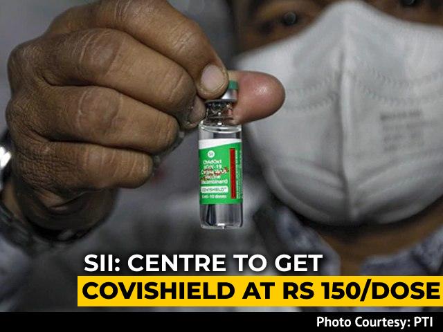 Serum's Covishield At ₹ 400 A Dose For States, 600 For Private Hospitals