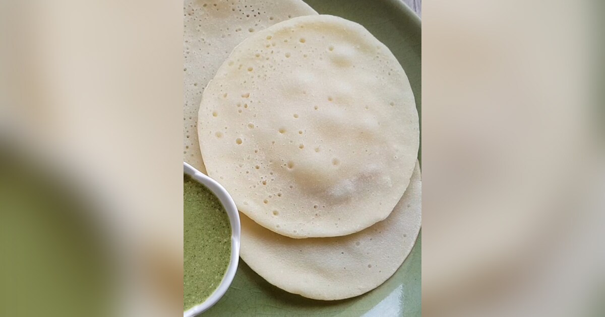 Easy Rice Coconut Appam Recipe