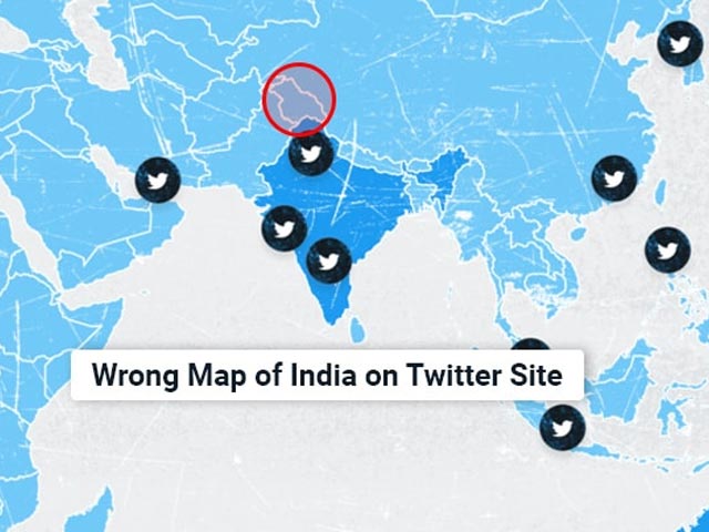 J&K, Ladakh Outside India Map On Twitter Website, Action Likely: Sources