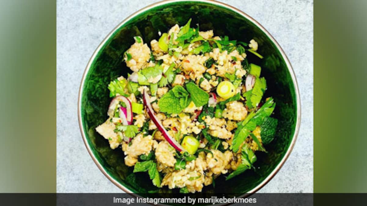 Watch: Minced Chicken Salad Recipe - A Perfect Quick Recipe To Light Up ...