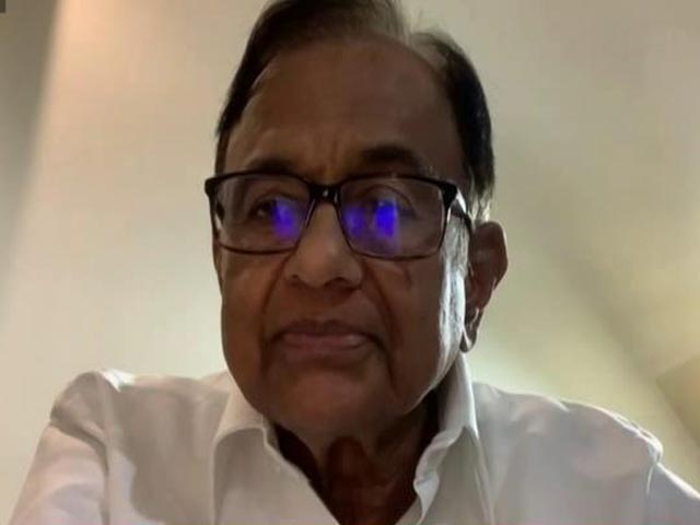 "Low Base Effect Behind India's Growth Surge": P Chidambaram