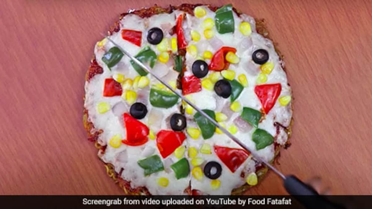 Watch: This No-Oven Maggi Pizza Brings Together The Best Of Both Worlds ...