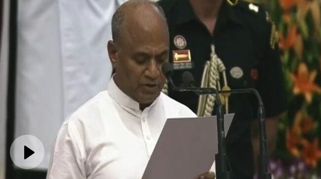 Ramchandra Prasad Singh Of Bihar Became Cabinet Minister