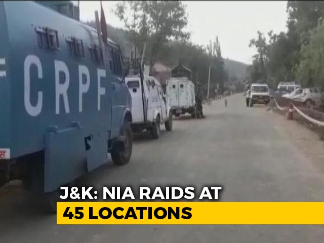 Multiple Raids Across Jammu And Kashmir In Massive Crackdown On Terror ...