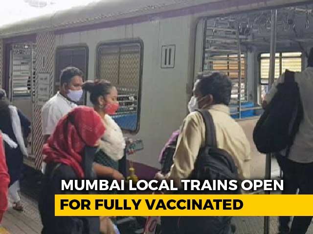 Over 1 Lakh Mumbai Local Train Monthly Passes Issued For Fully Vaccinated