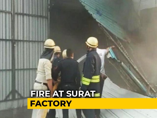2 Dead In Fire At Surat Factory, 125 Rescued, Video Shows Calls For Help