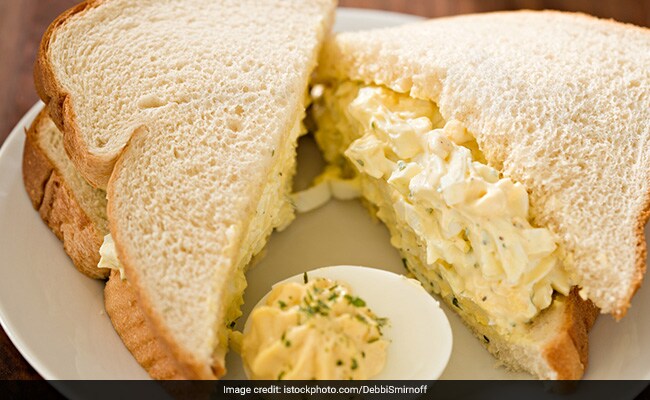 Egg Mayo Sandwich Recipe NDTV Food