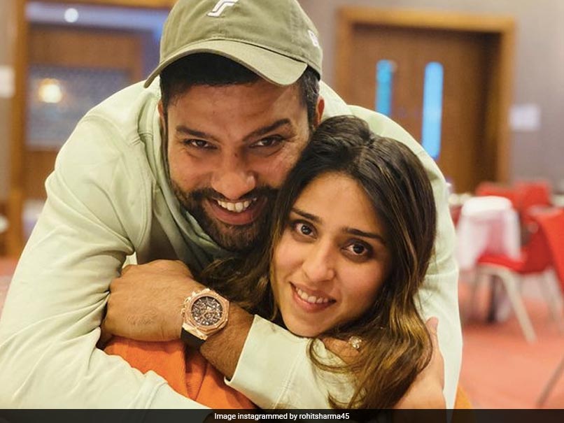 Rohit Sharma's Special Message For Wife Ritika Sajdeh On Her Birthday ...