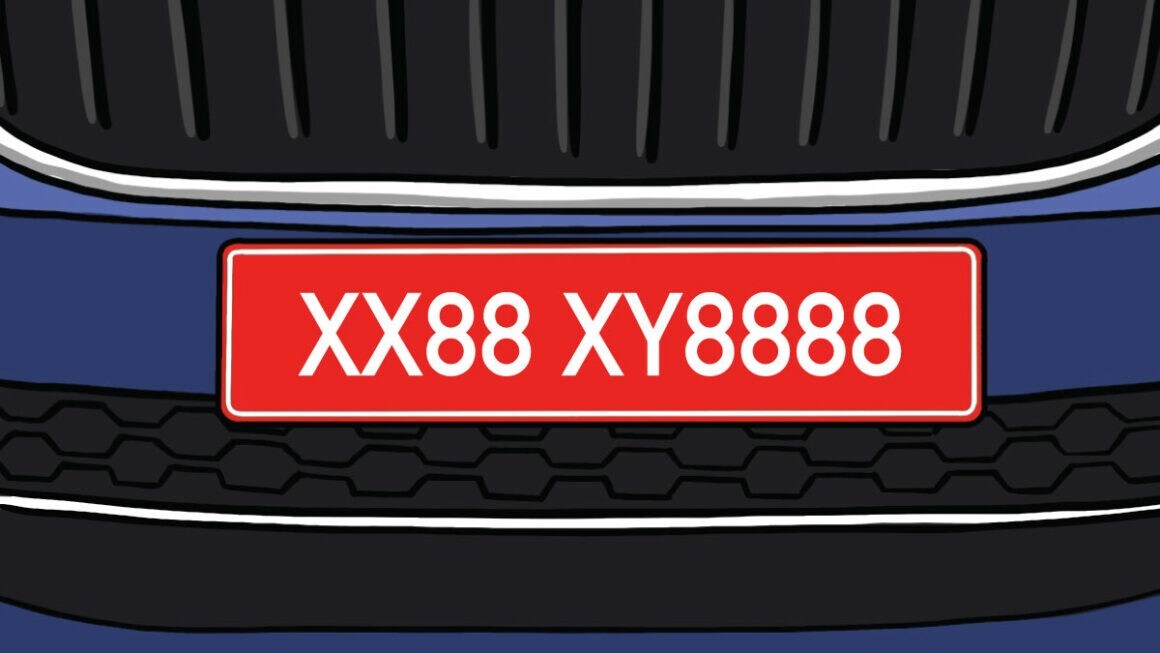 Types Of Number Plates In India