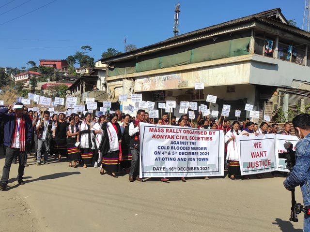 In Nagaland, Anger Against Army Spills To Streets, Thousands Join Protests