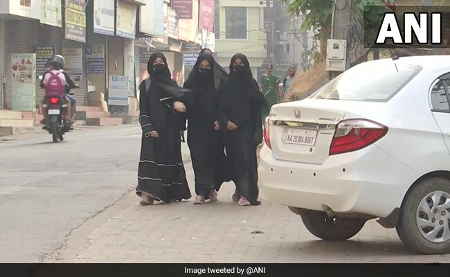 Karnataka Hijab Row: Karnataka Schools Reopen Amid Hijab Row, Police Keep Close Watch