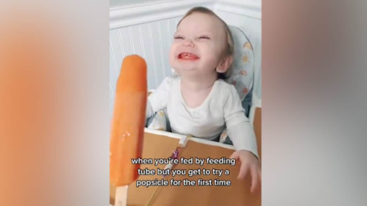 Watch: Baby Tries Popsicle For The First Time; Her Adorable Reaction ...
