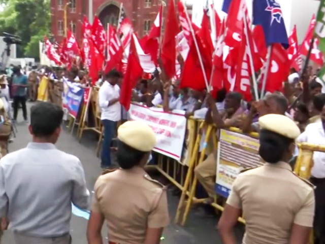 Trade Unions' Nationwide Strike Against Government Policies Enters Day 2