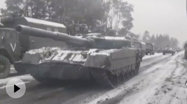 Russia-Ukraine War | Russia Releases Footage Of Tanks In Ukraine