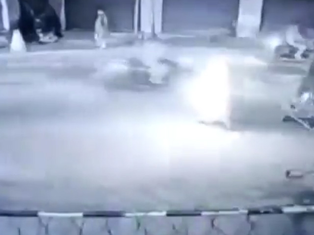 Caught On Camera: Woman In Burqa Throws Bomb At Security Camp In J&K