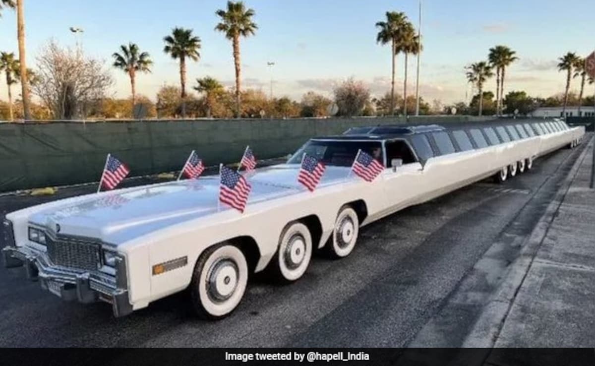 दुनिया की सबसे लंबी कार, जिसमें है स्विमिंग पूल से लेकर हेलिपैड तक की ...
