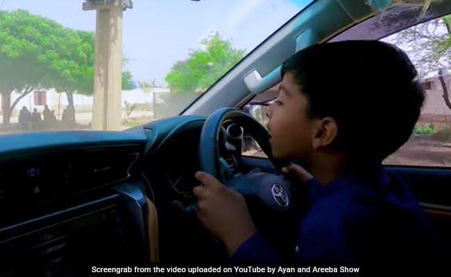 Viral Video: 8-Year-Old Drives Toyota Fortuner In Pakistan