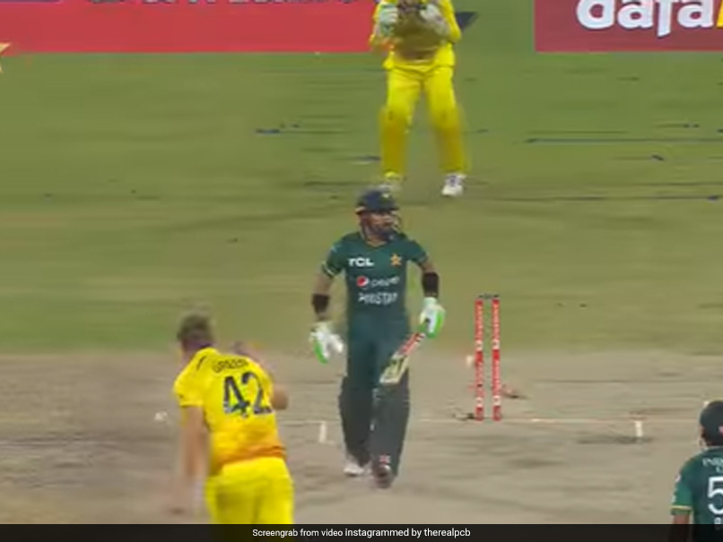 Watch: Cameron Green Uproots Mohammad Rizwan's Off Stump | Cricket News