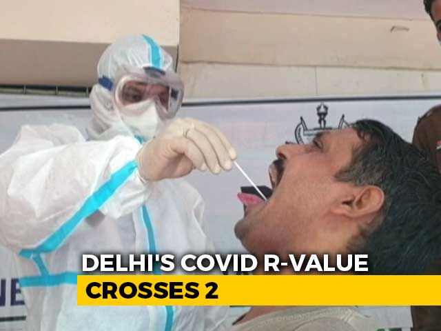 Delhi's COVID-19 'R-Value' Crosses 2, Shows IIT Study. What It Means
