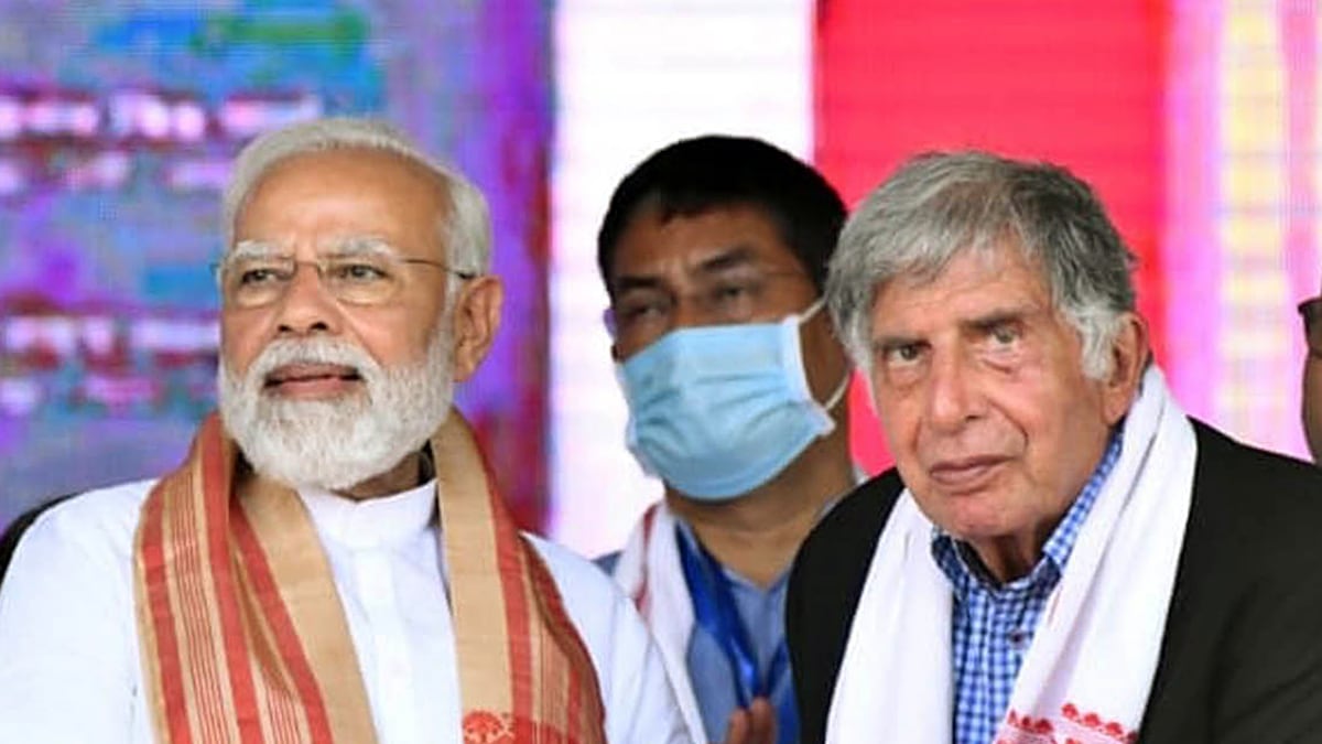 "Dedicate My Last Years To...": Ratan Tata At Event With PM Modi