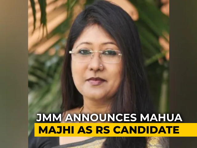 Hemant Soren Names Mahua Maji As Candidate For Rajya Sabha Polls
