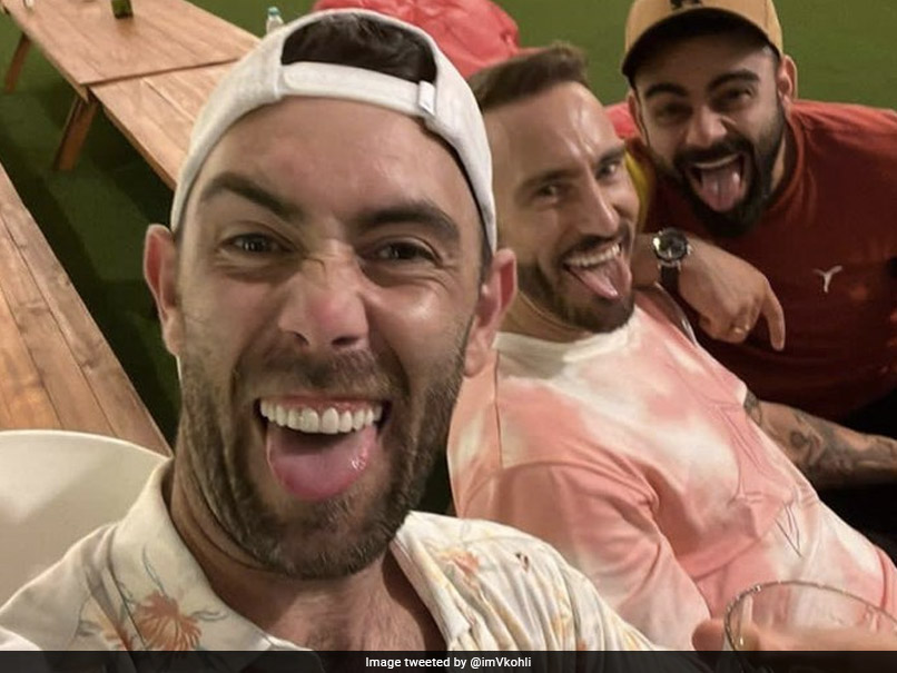 IPL 2022: Virat Kohli Shares Pic With Faf du Plessis And Glenn Maxwell ...