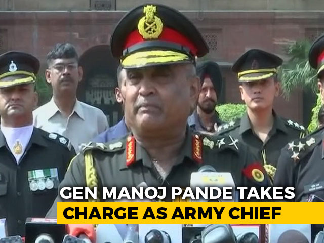 "Multiple Challenges Ahead": Gen Pande After Taking Charge As Army Chief