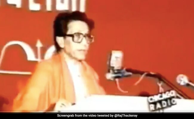 Raj Thackeray Shares Bal Thackeray Video, Doubles Down In Loudspeaker Row