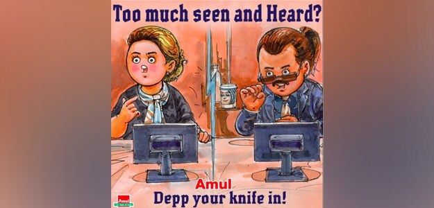 Amul Topical On Johnny Depp | Know All About Amul Topical On Johnny ...