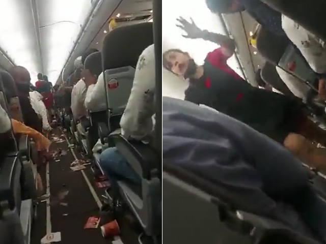 Panic Inside SpiceJet Aircraft Amid Severe Turbulence