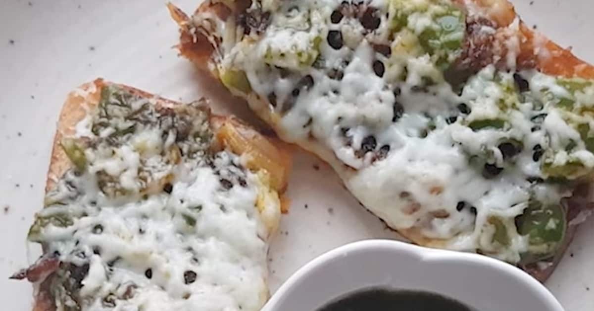 Easy Masala Cheese Toast Recipe