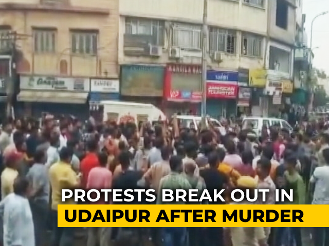 Tension In Udaipur After Murder Of Tailor, Chief Minister Appeals For Peace