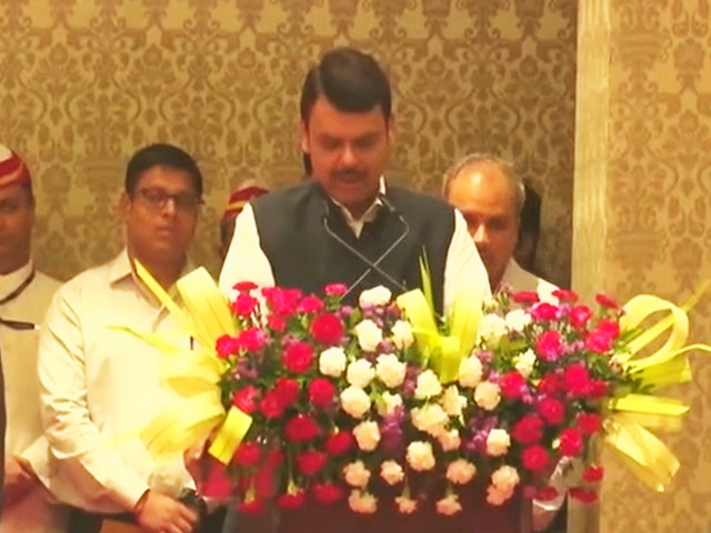 Devendra Fadnavis Takes Oath As The Deputy Chief Minister Of Maharashtra