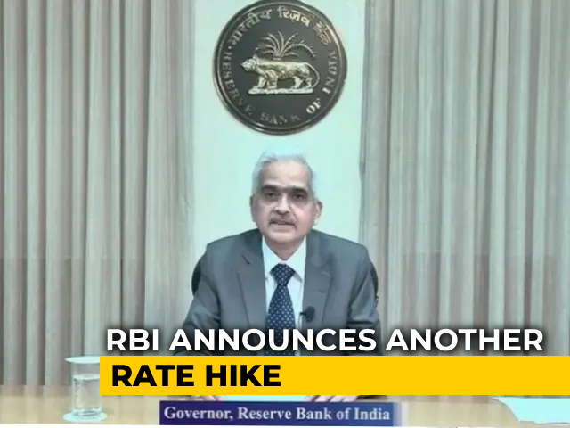 RBI Announces Another Rate Hike To Tame Inflation