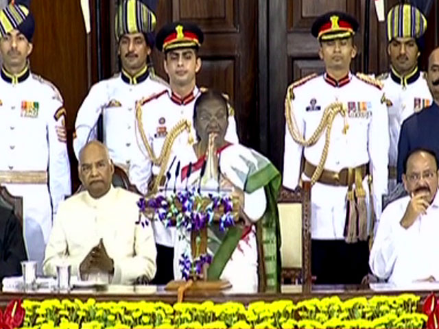 " Johar, Namaskar ," Says Droupadi Murmu, 1st Tribal President