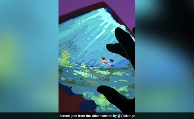 This Video Of A Digital Painting With Infinite Zoom Has The Internet 