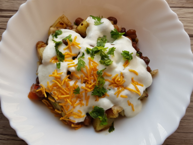 Dahi Chana Chaat Recipe | How To Make Dahi Chana Chaat